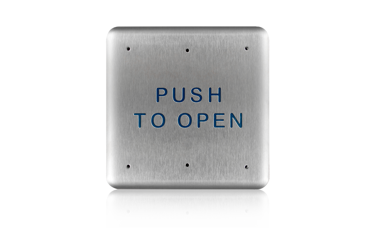 4.75 INCH SQUARE PUSH PLATES | BEA Sensors